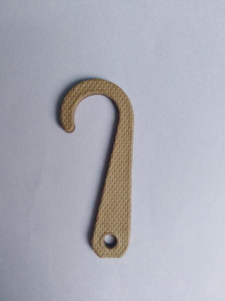 Quality Recycled Cardboard J Hook | Custom Wholesale Retail Garment Display Hook for sale