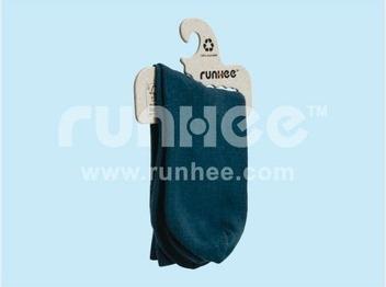 Quality Eco Friendly 100% Recycled Cardboard Hooks Paper Socks Hanger Customized Size for sale