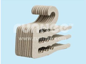Quality Eco Friendly 100% Recycled Cardboard Hooks Paper Socks Hanger Customized Size for sale