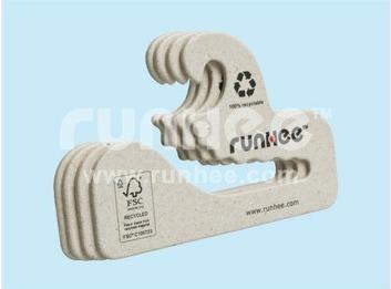 Quality Eco Friendly 100% Recycled Cardboard Hooks Paper Socks Hanger Customized Size for sale