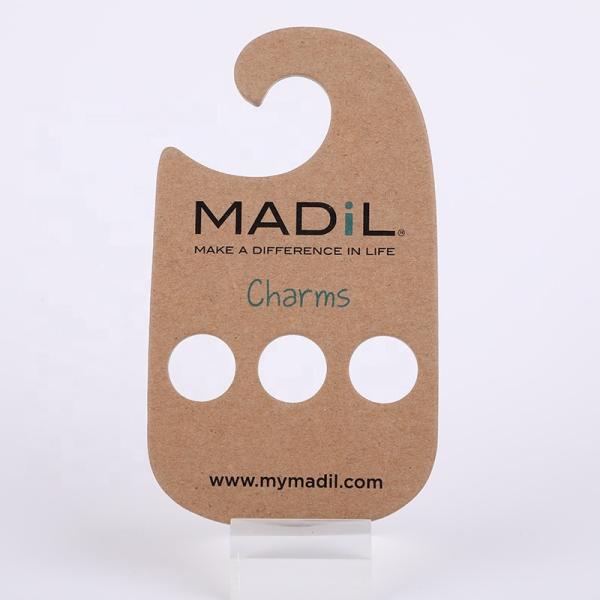 Quality FSC 3mm Custom Design Kraft Cardboard Paper Card for Pet Collar Packaging Display for sale