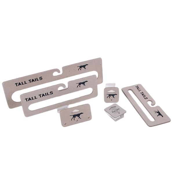 Quality Biodegradable Cardboard Pet Hangers , Paper Hanger For Dog Rope And Collars Harness for sale