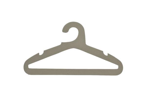 Quality 100% Recycled Cardboard Coat Hanger Adult Clothes Hangers Full Colour Acceptable for sale