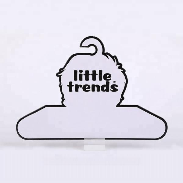Quality FSC Specially Shaped Paper Dog Clothes Hanger Custom Size Eco Friendly for sale