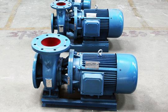 Quality 4m3/H Pipeline Centrifugal Pump Horizontal ISW Type Low Noise for sale