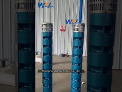 18.5kw cast iron deep well submersible pump 72m³/h high flow water pump for irrigation and industria