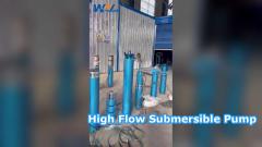 High Flow Deep Well Submersible Pump