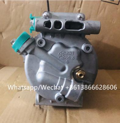 China VS16 autoac Compressor voor OEM van Hyundai I30 Elantra:  97701-2H002/97701-2H040/97701-2H000 124mm 6PK 12V Te koop
