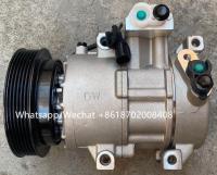 China 6SBU16 DV13 Hyundai AC Compressor 12V 125mm 6PK for Veloster Accent 1.6 for sale