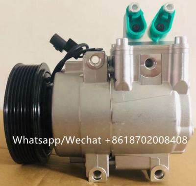 中国 ヒュンダイのトラック7PK 120MM車のエアコンの圧縮機OEM HS15 販売のため