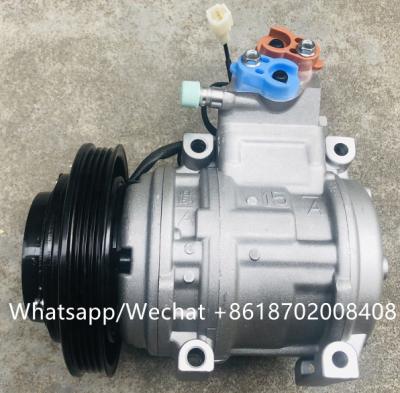 中国 138mm 4PK 12V 10PA15C三菱・パジェロ2.4iのための自動車AC圧縮機 販売のため