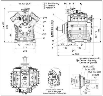 Cina Compressore della birra forte e scura fk40, compressore del bus, fk50, Bitzer, carrire, Thermoking, Yutong, Kompressor, Toyota, Honda, benz, BMW, Audi, VW. in vendita