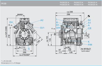 Cina Compressore della birra forte e scura fk40, compressore del bus, fk50, Bitzer, carrire, Thermoking, Yutong, Kompressor, Toyota, Honda, benz, BMW, Audi, VW. in vendita