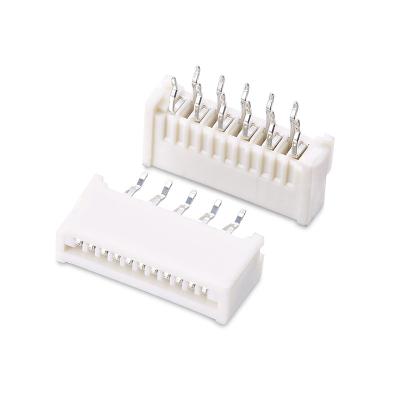 China FPC/FFC flat cable connector single beam contact style1.25mm pitch made in China DIP type connector for sale