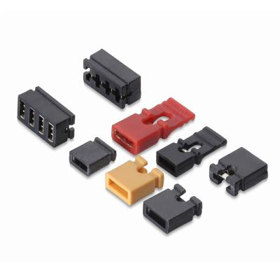 China New and Original 2.0mm jumper cap short circuit block Double needle jumper cap for sale