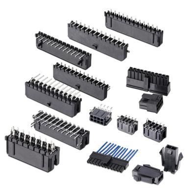 China Sub for Molex 3.0 connectors Good quality  black 3.0mm low price wafer connector for sale
