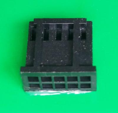 China Good quality connector housing 2.54mm pitch dual row 2*5pin wafer plastic plug housing for sale