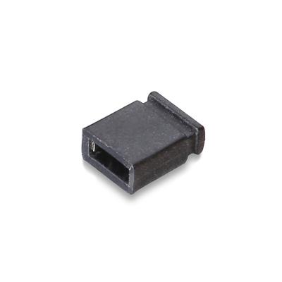 China Electrical connector factory wholesale 2.54mm pitch  2 pin jumper cap short circuit block for sale
