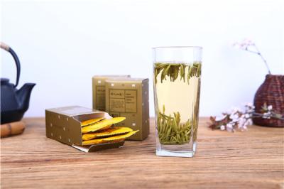 China Han Zhong Xian Hao Green Tea | Peng Xiang 100g Brown Carton Packaged Special Grade Sliver Tips Green  Tea Bulk Bags for sale
