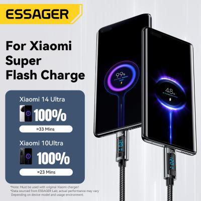 China ESSAGER ES-X47 Series 120W Type C Charging Cable USB to USB C for sale