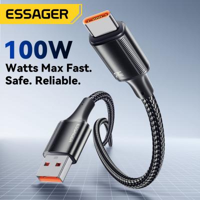 Κίνα ESSAGER ES-X45 σειρά 100W καλώδιο δεδομένων καλώδιο φόρτισης USB C σε USB A προς πώληση