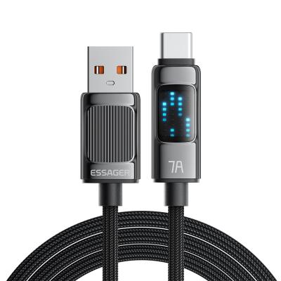 China 7A Max 100W USB de tipo A a C Cable de carga ESSAGER Serie ES-X58 en venta