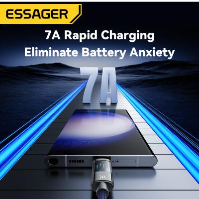 China 7A Max 100W USB de tipo A a C Cable de carga ESSAGER Serie ES-X58 en venta
