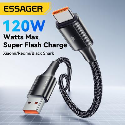 China 120W USB A a C Cable PP USB C Cordón de carga ESSAGER Serie ES-X45 en venta