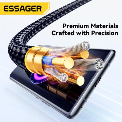 China 120W USB A a C Cable PP USB C Cordón de carga ESSAGER Serie ES-X45 en venta