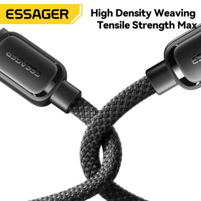 Cina Cable di assorbimento magnetico di ricarica rapida USB C a cavo USB C 60W 100W Serie ES-X56 in vendita