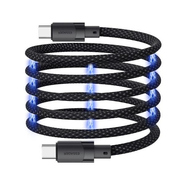 Cavi magnetici da USB C a USB C da 100W a 1m 480Mbps Serie ES-X53