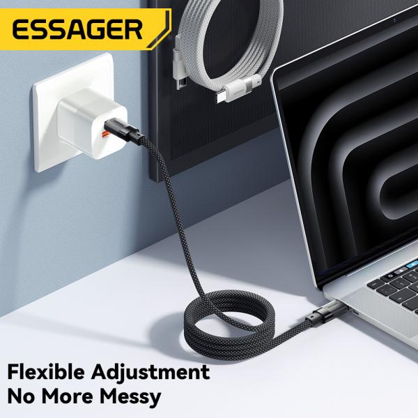 Cavi magnetici da USB C a USB C da 100W a 1m 480Mbps Serie ES-X53