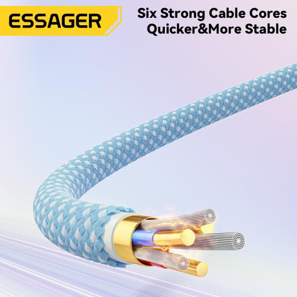 Quality ESSAGER C-L PD 29W IP 12 13 15 USB C Cable Fast Charging ES-X46 Series for sale