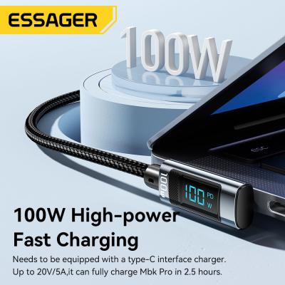 China Aluminiumlegierung C-C USB C bis C Ladekabel 100W ES-X47 Serie 1m 2m zu verkaufen