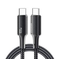 Quality ESSAGER ES-X45 Series USB C to C Fast Charging Cable 100W 1m 2m 3m for sale