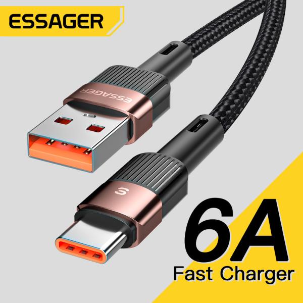 Quality 6A USB to USB C Fast Charging Cable 100W 0.5M 1M 2M 3M for sale