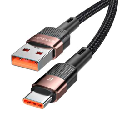China Fast Charging Type C Cable 6A 1M 2M 3M 66W Fully Compatible Cable Type C for sale
