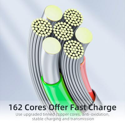 Cina Universal 540 3 in 1 Cavi magnetici Micro tipo C Cavo USB magnetici 3A in vendita