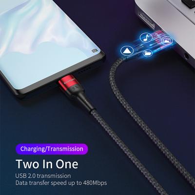 Κίνα Essager Scud USB Type C καλώδιο ταχείας φόρτισης 5A 0.3M 1M 2M για συσκευές τύπου C προς πώληση