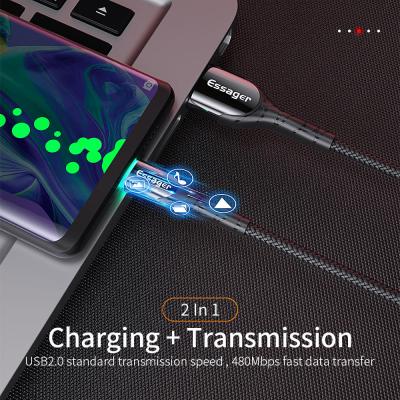 China Type C Data Cable 0.5M 1M 2M 3M Fast Charger Cable 0.5-3M 3A for sale