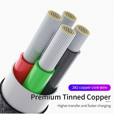 China Essager 5A Type C Snelle kabel 1M 2M Snelle oplaad USB 2.0 Gegevensoverdracht Type C kabel Te koop