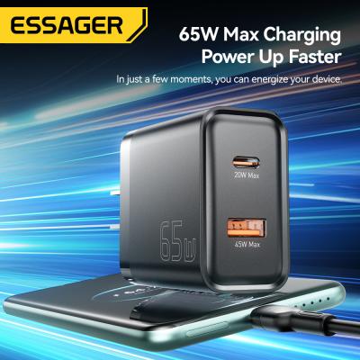 China ESSAGER ES-CD43 Series 65W Phone Charger Best Portable Charger for sale