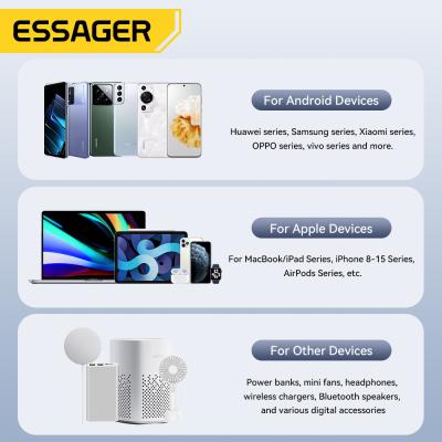 China ESSAGER ES-CD43 Series 65W Phone Charger Best Portable Charger for sale