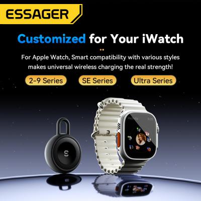 China ABS Silica Gel Wireless Watch Charger 2.5W Max ES-WC12 Series for sale