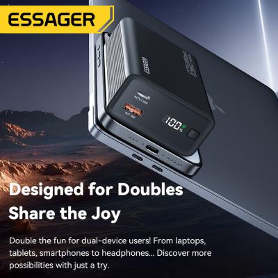 China ESSAGER F2014 Series USB C 18W USB Power Bank 20000mah 65W For Phone for sale