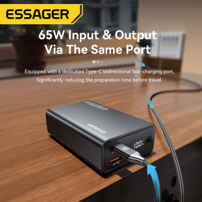 China ESSAGER F2014 Series USB C 18W USB Power Bank 20000mah 65W For Phone for sale