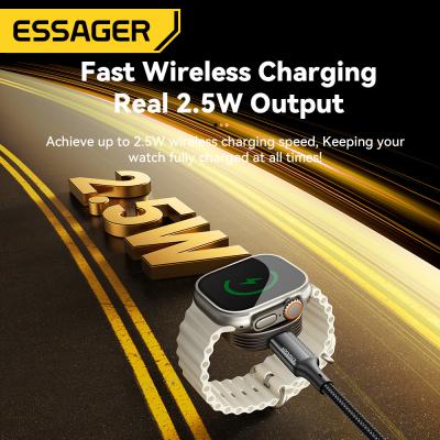 China Magnetic Wireless Watch Charger Tarnish Color 5V/2A ES-WC13 Series for sale