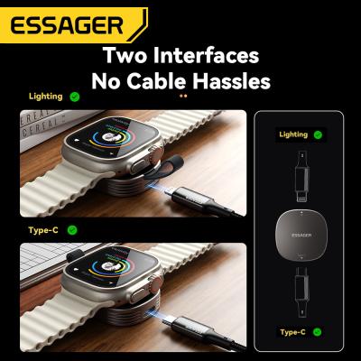 China Magnetic Wireless Watch Charger Tarnish Color 5V/2A ES-WC13 Series for sale