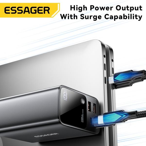 ESSAGER F3002 Serie Großkapazität Power Bank 27000mah Für Telefon