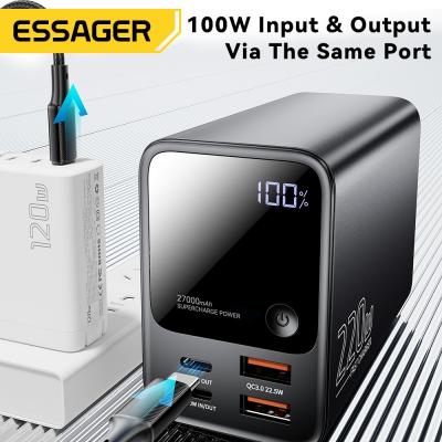 China ESSAGER F3002 Series Large Capacity Power Bank 27000mah For Phone for sale